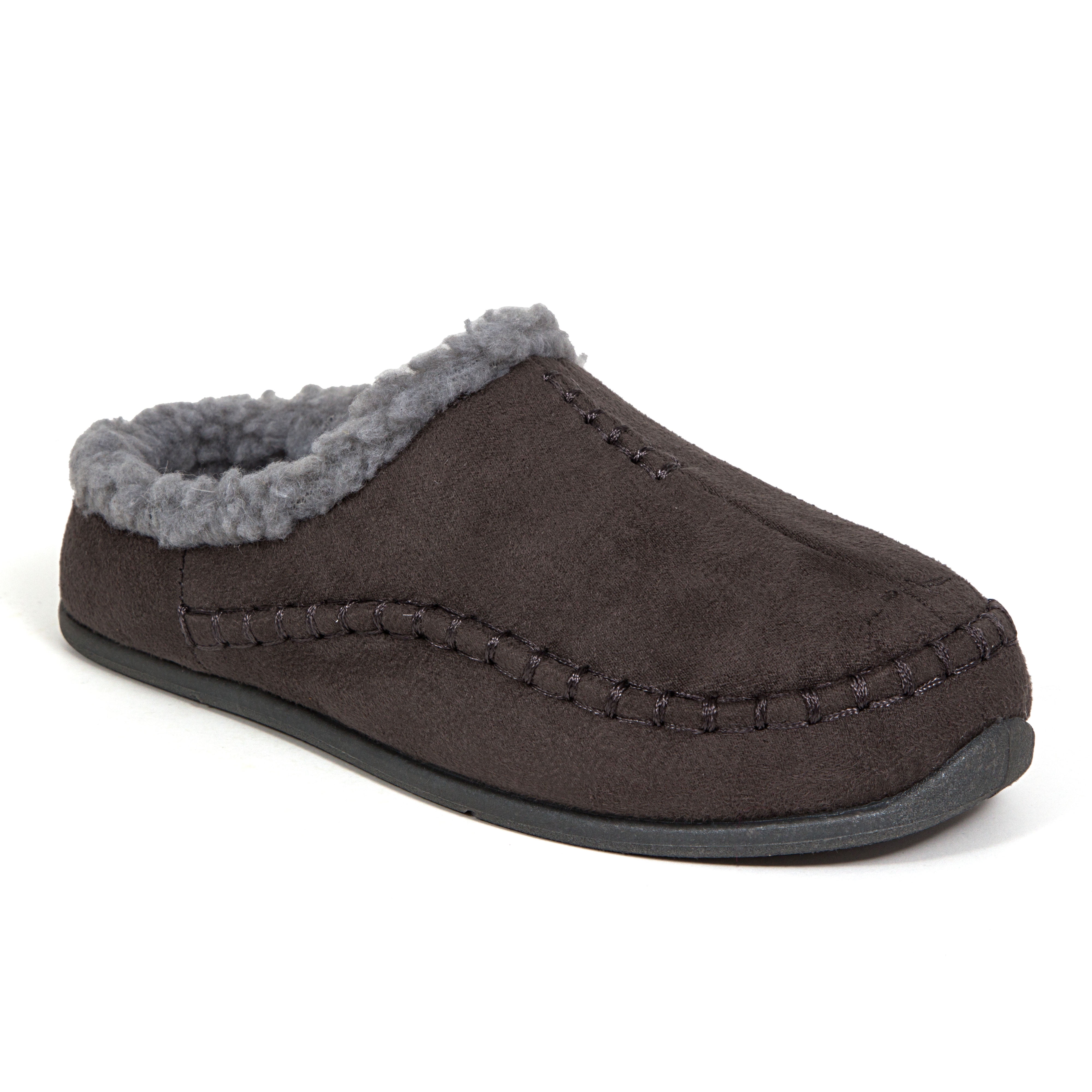 Deer Stags Kids' Lil Nordic Slipper - Charcoal- 11 Little Kid Medum ...