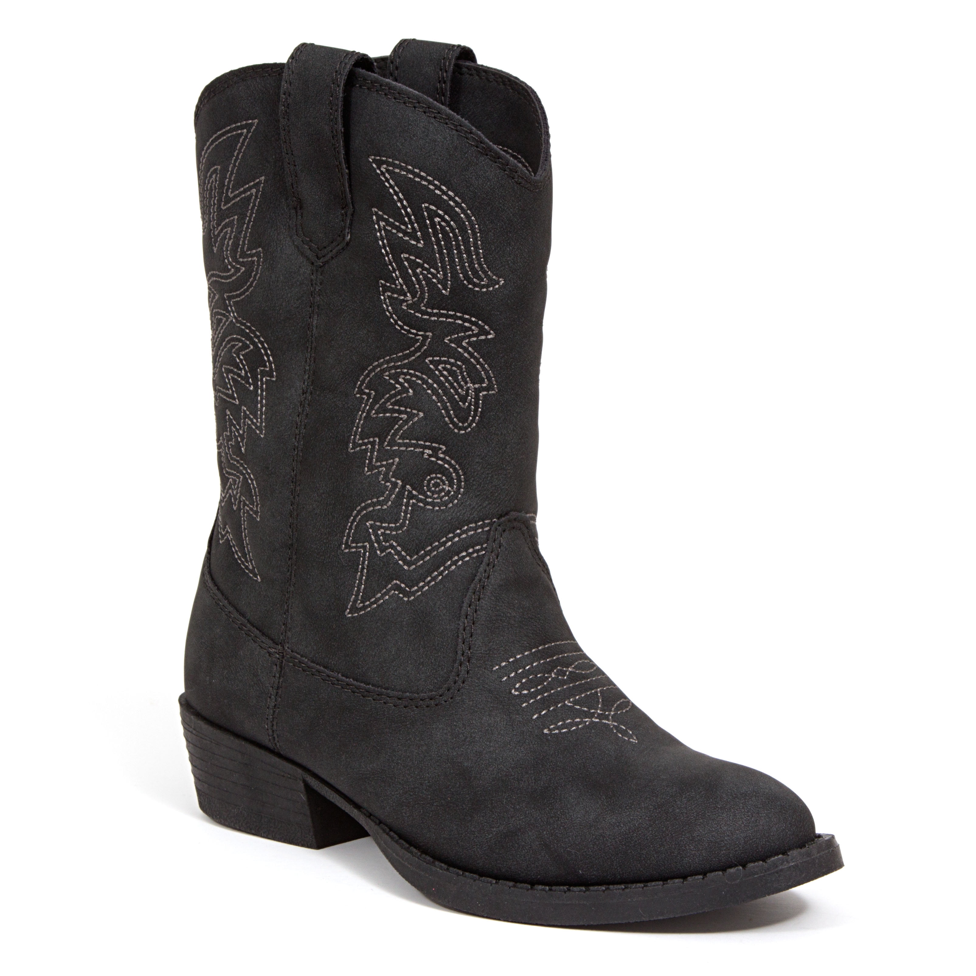 Deer Stags Kids' Ranch Cowboy Boot - Dark Grey - 7 Big Kid Medium ...