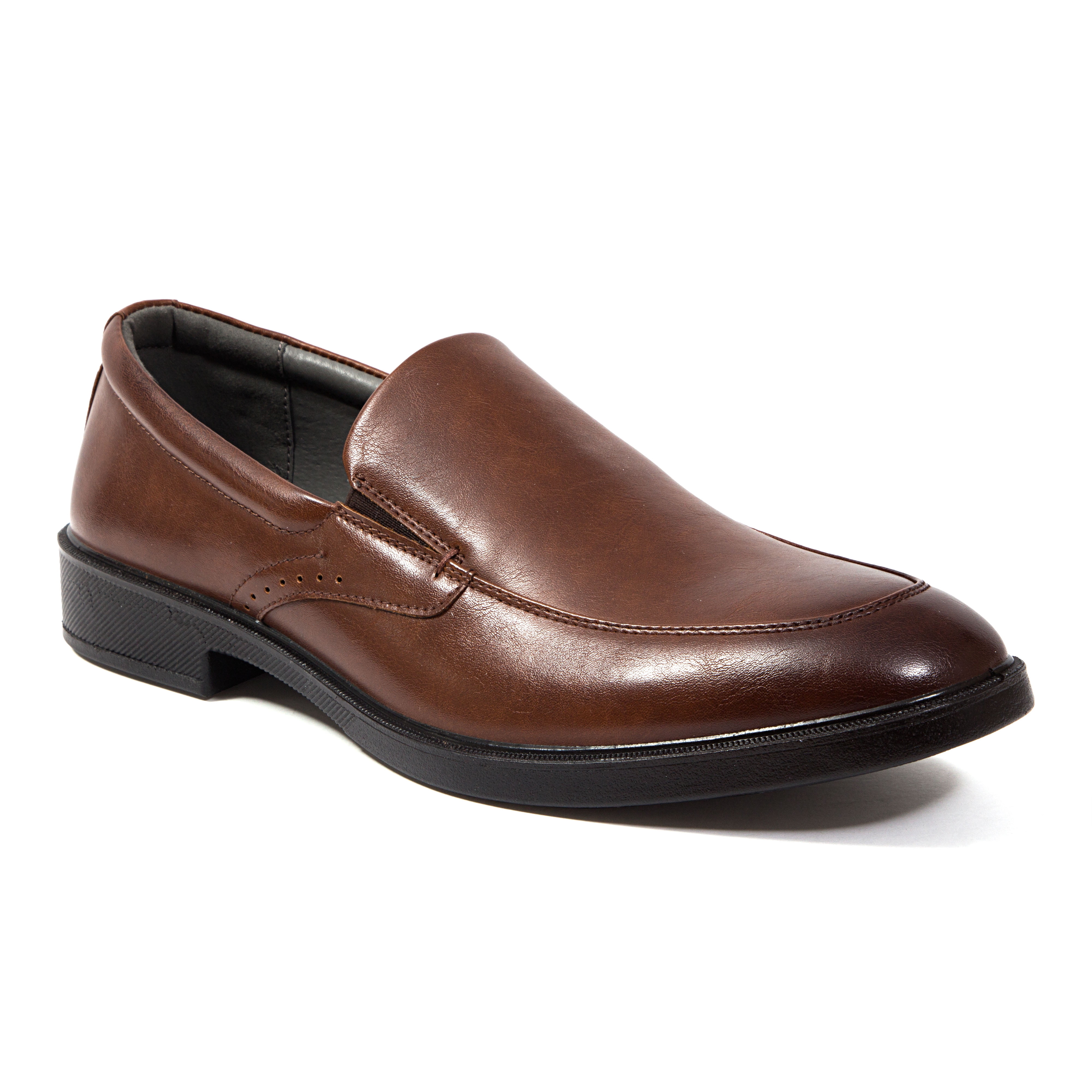 Deer Stags Men's Refine Dress Comfort Loafer - Brown - 13 Wide ...
