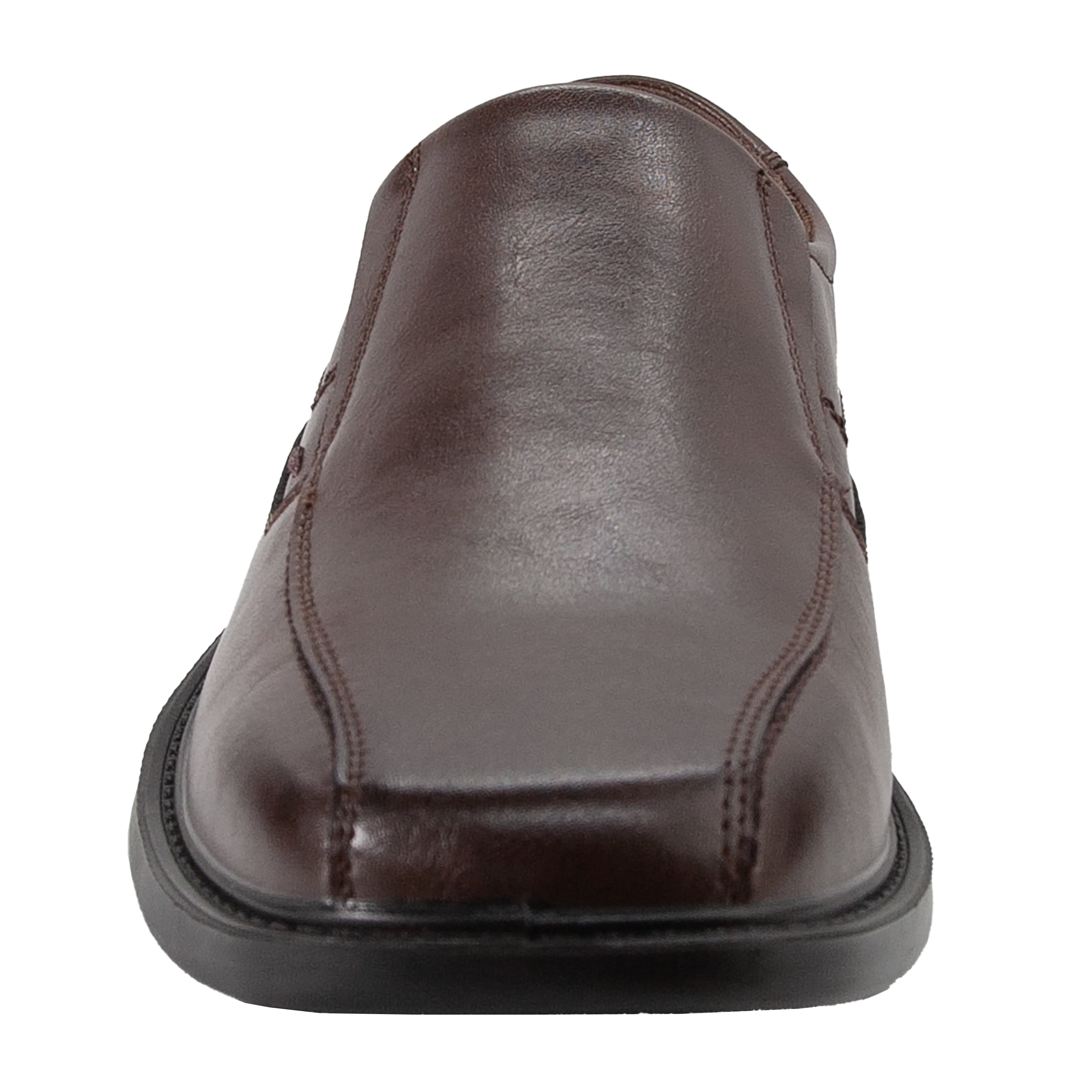 Deer Stags Mens Elate SUPRO Comfort Dress Slip On Loafer - Dark Brown ...