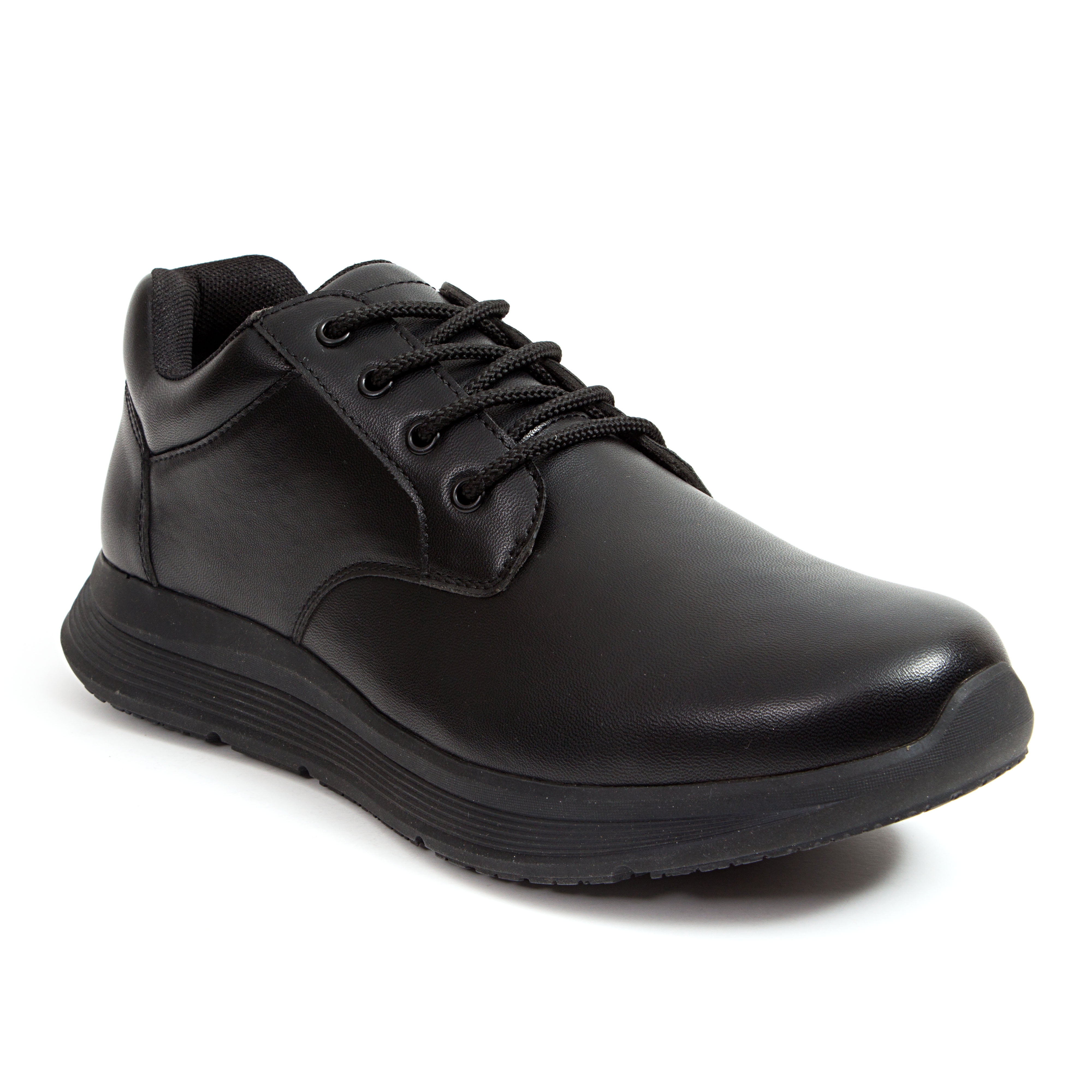 Deer Stags Montez Mens Slip-Resistant Workwear Shoe - Black - 13 Medium ...