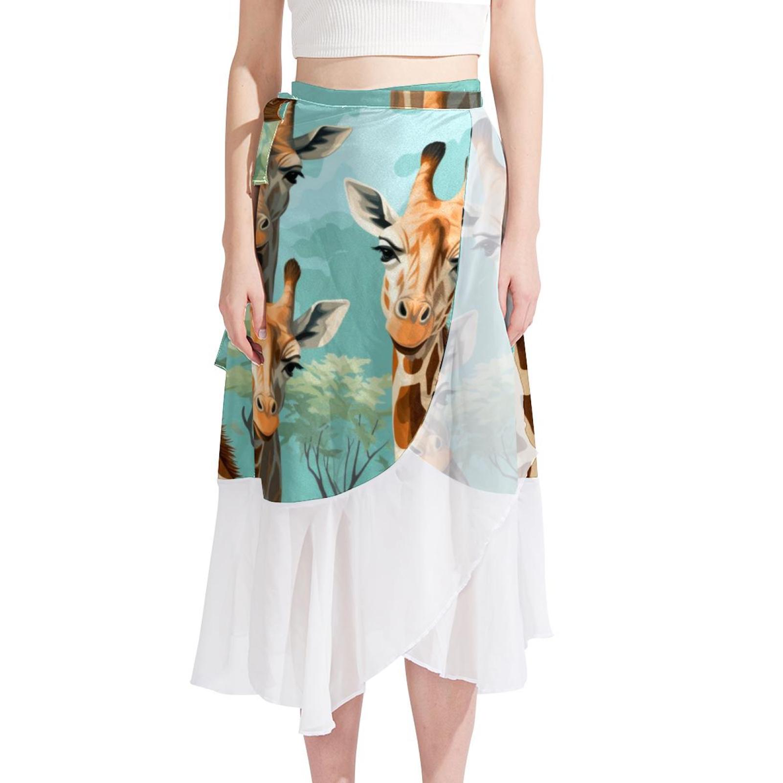 Deer Stunning Chiffon Beach Dress for Women - Summer Dresses for the ...