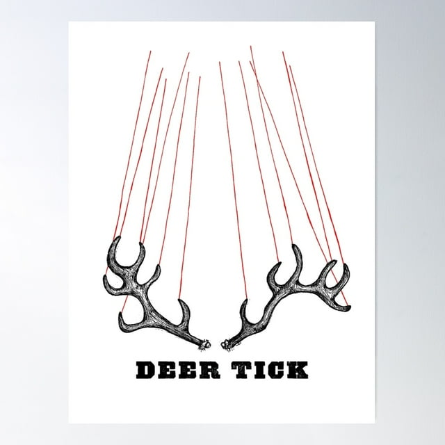 Deer Tick Poster Wall Art, Modern Wall Decor For Living Room Bedroom ...