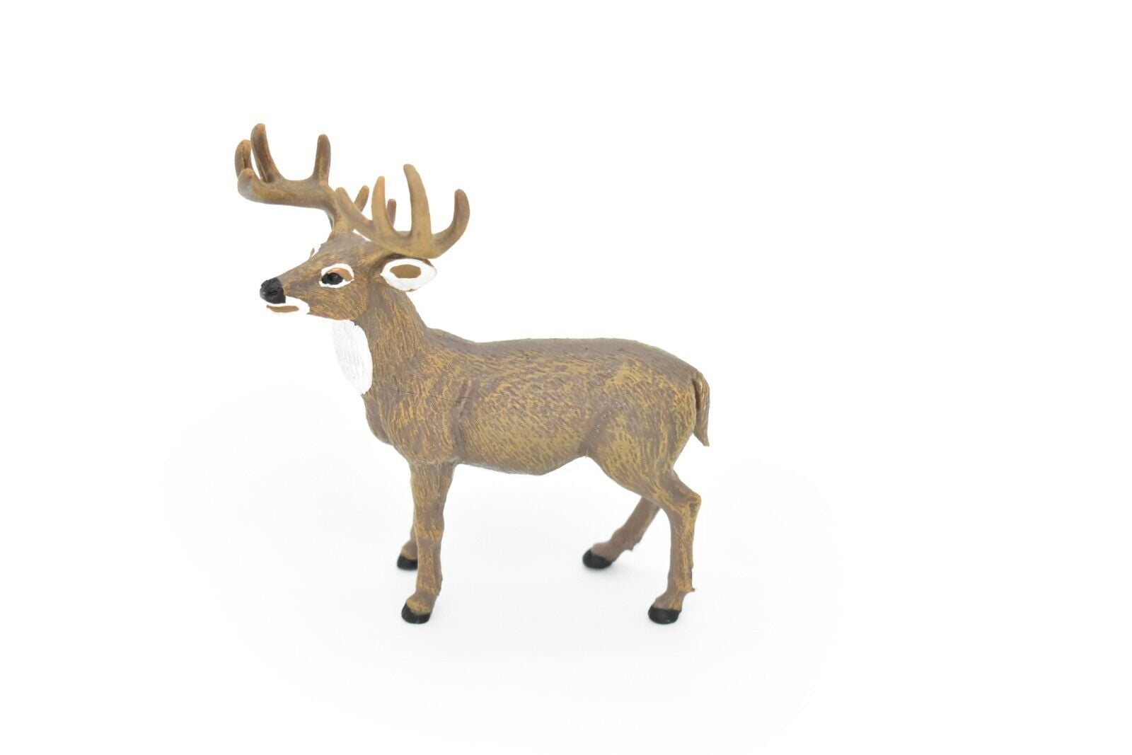 Deer Toy, Whitetail Buck, Antler, Very Realistic Rubber Figure, Model ...