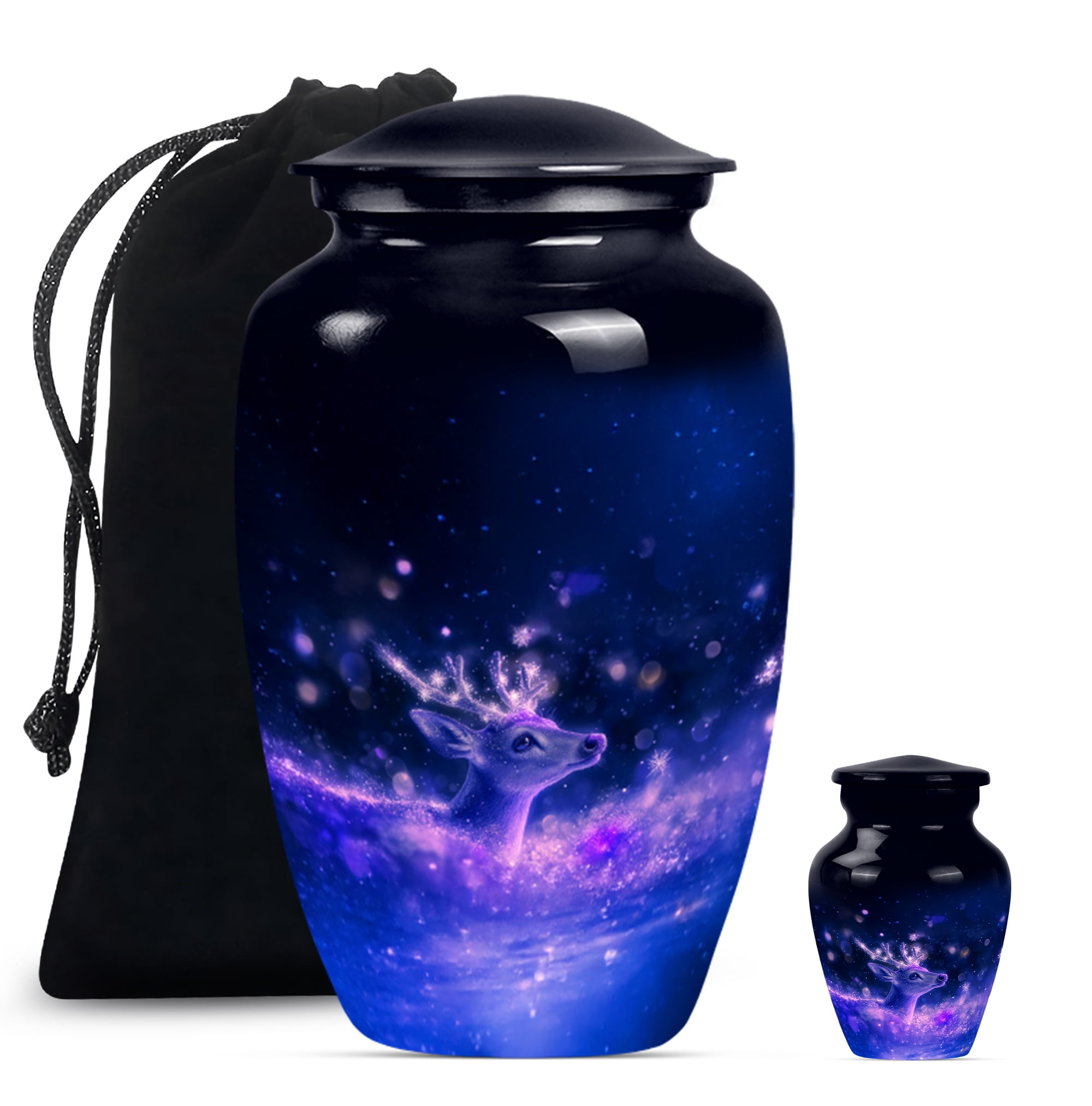 Deer Urn, Large Cremation Urns, Human Urns for Ashes, Urns for Women ...