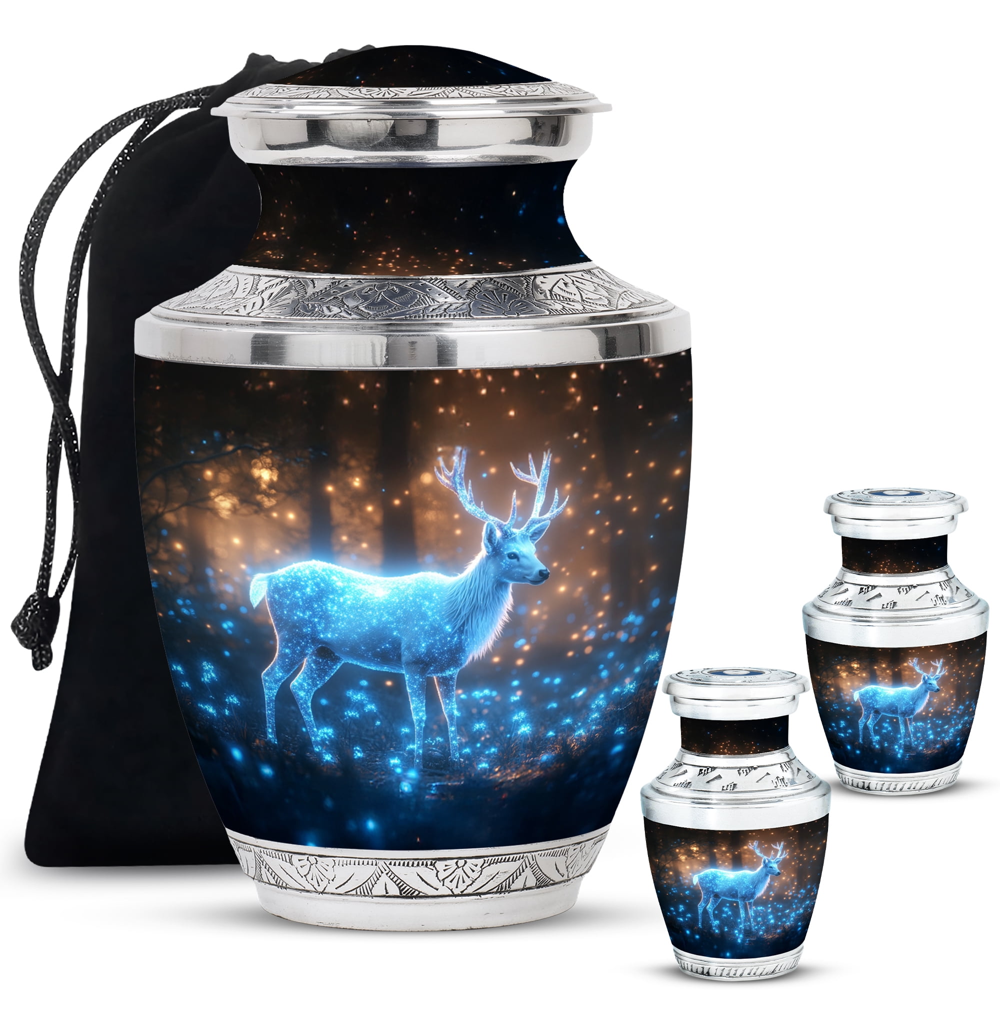 Deer Urns – Large & Mini Cremation Urns for Human Ashes, Memorial ...