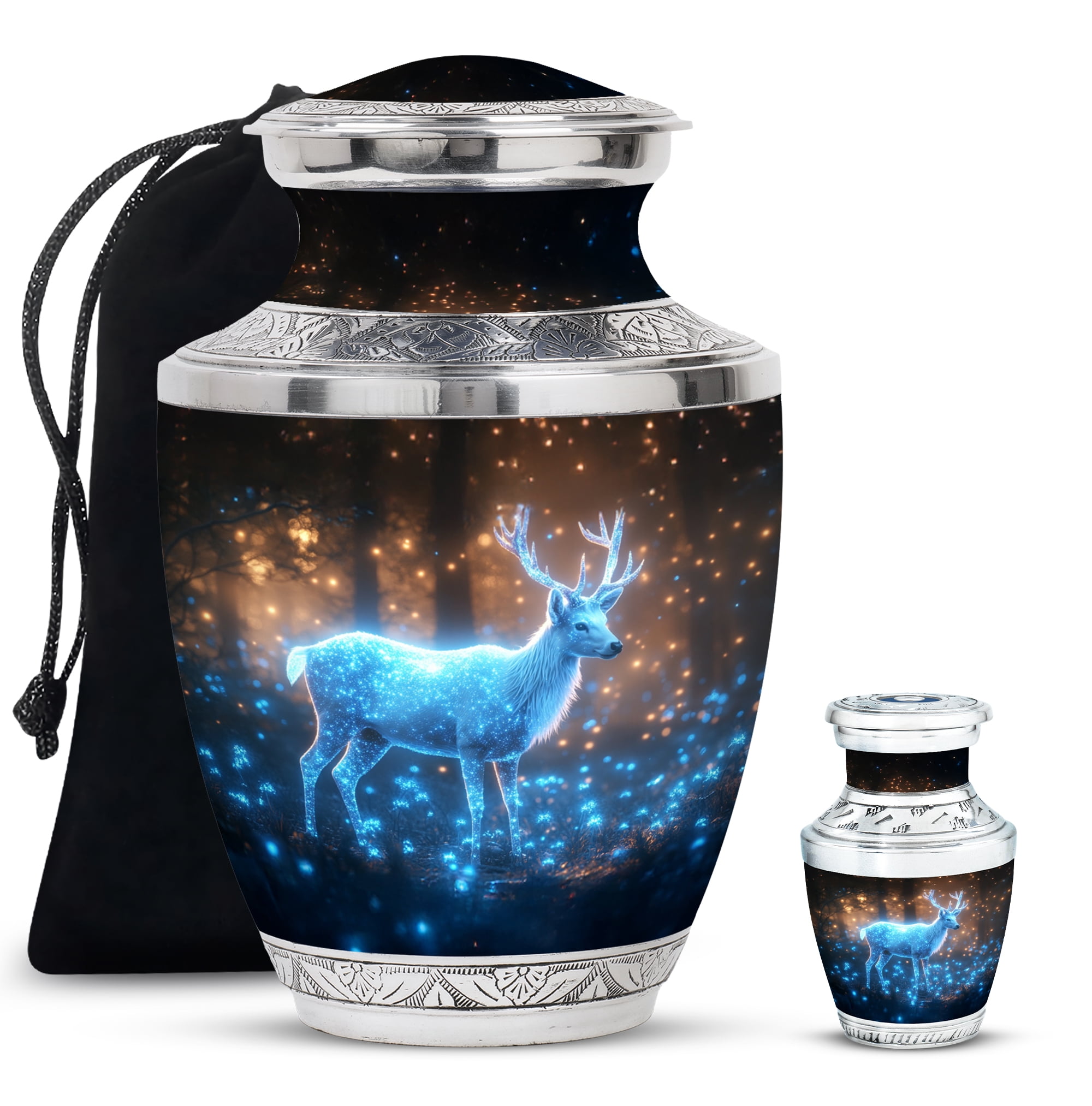 Deer Urns – Large & Small Cremation Urns for Human Ashes, Memorial ...