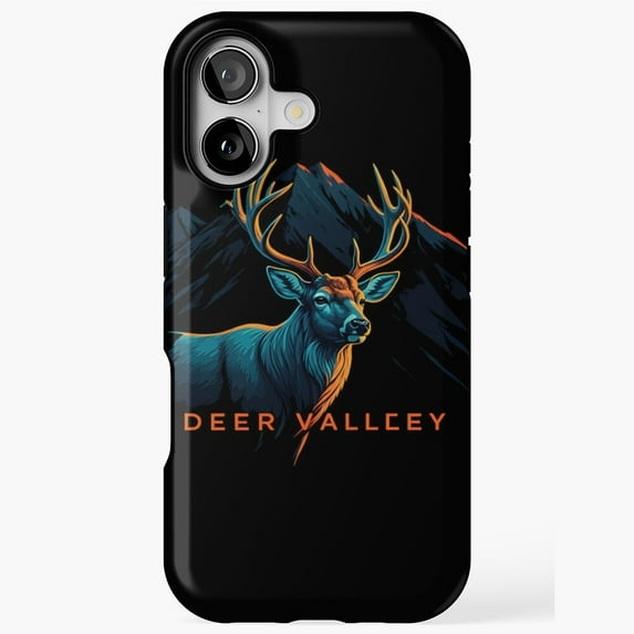 Deer Valley Fun Protective Case for iPhone 11 12 13 14 15 16 17 Pro Max ...