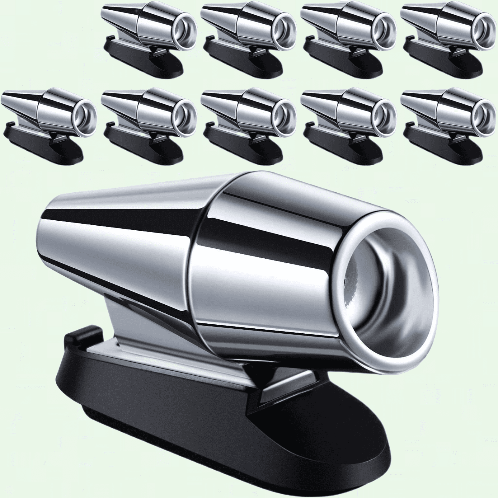 Deer Whistle for Vehicles, 10Pcs Silver Deer Whistles for Car, Truck ...