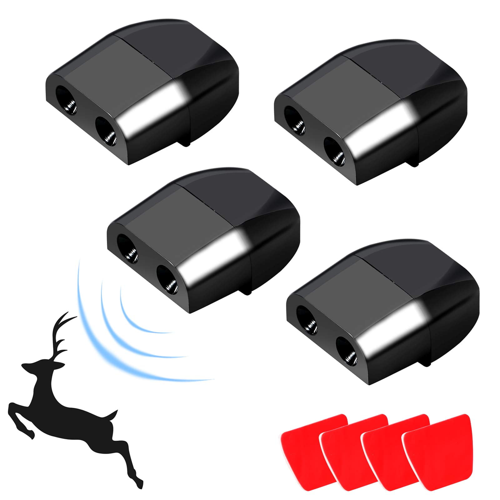 Pushtek Deer Warning Car Whistles Invisible Animal Safety Devices Horns ...