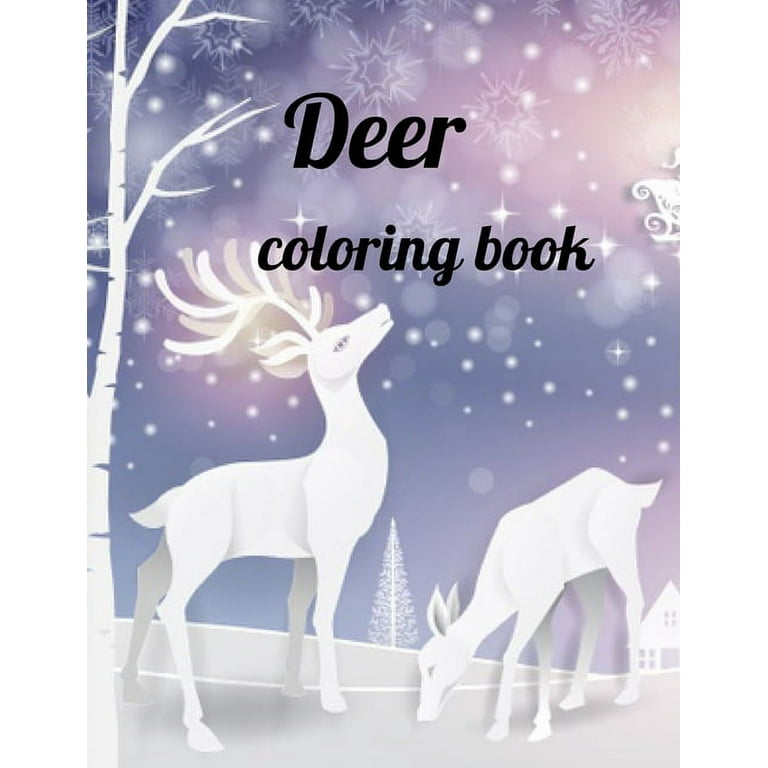 deer coloring book