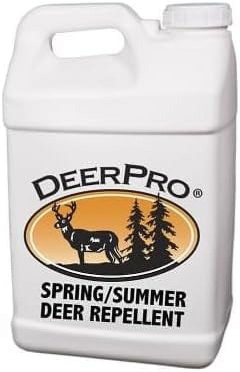 DeerPro Spring/Summer Animal Repellent - 2.5 Gallon Concentrate. Makes ...