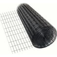 Deerbusters 6' x 100' Welded Wire 14 Gauge PVC Coated Black 2" x 4 ...