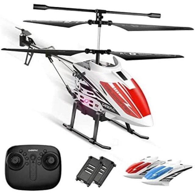 Deerc DE51 Remote Control Helicopter Altitude Hold RC Helicopters with Gyro for Adult Kids ...