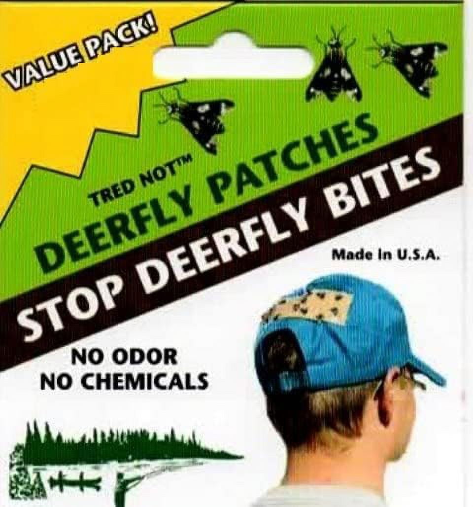 Deerfly Patches/Deer Fly Repellent Patch (12 Pack) - Walmart.com