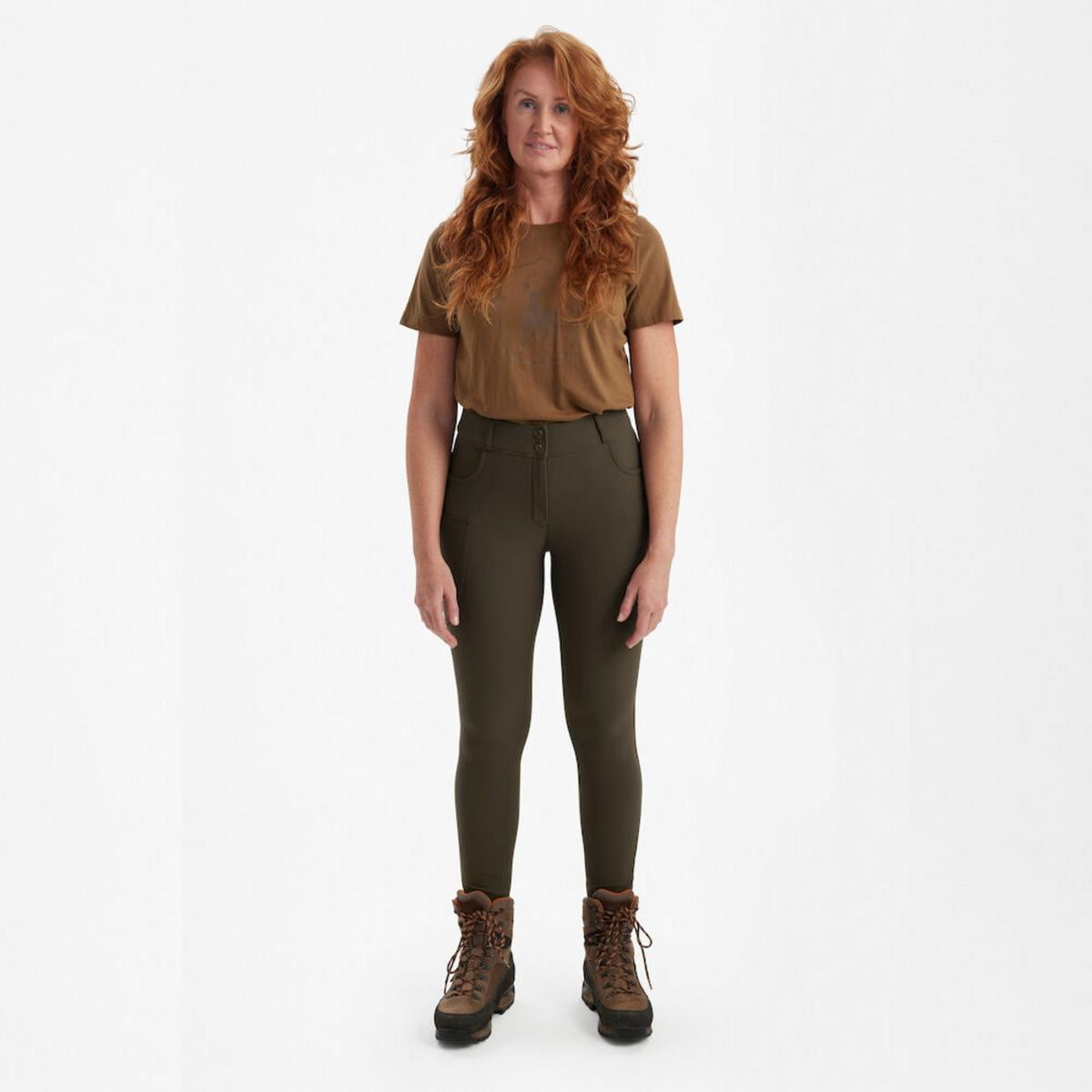 Deerhunter Lady Hunting Tights Palm Green C42 - Walmart.com