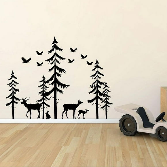 Tree Silhouette Wall Decal