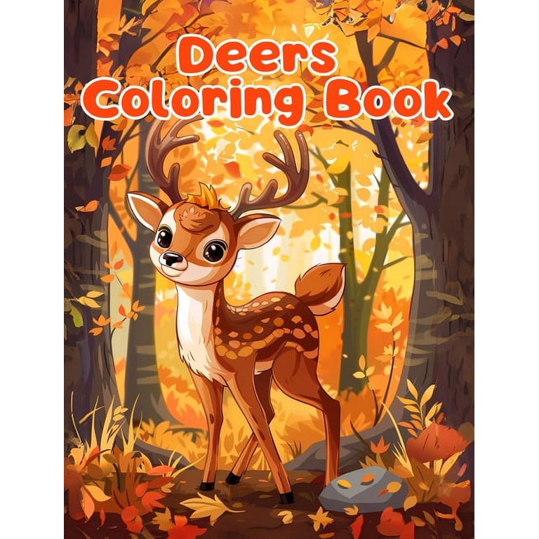 kids coloring pages deer