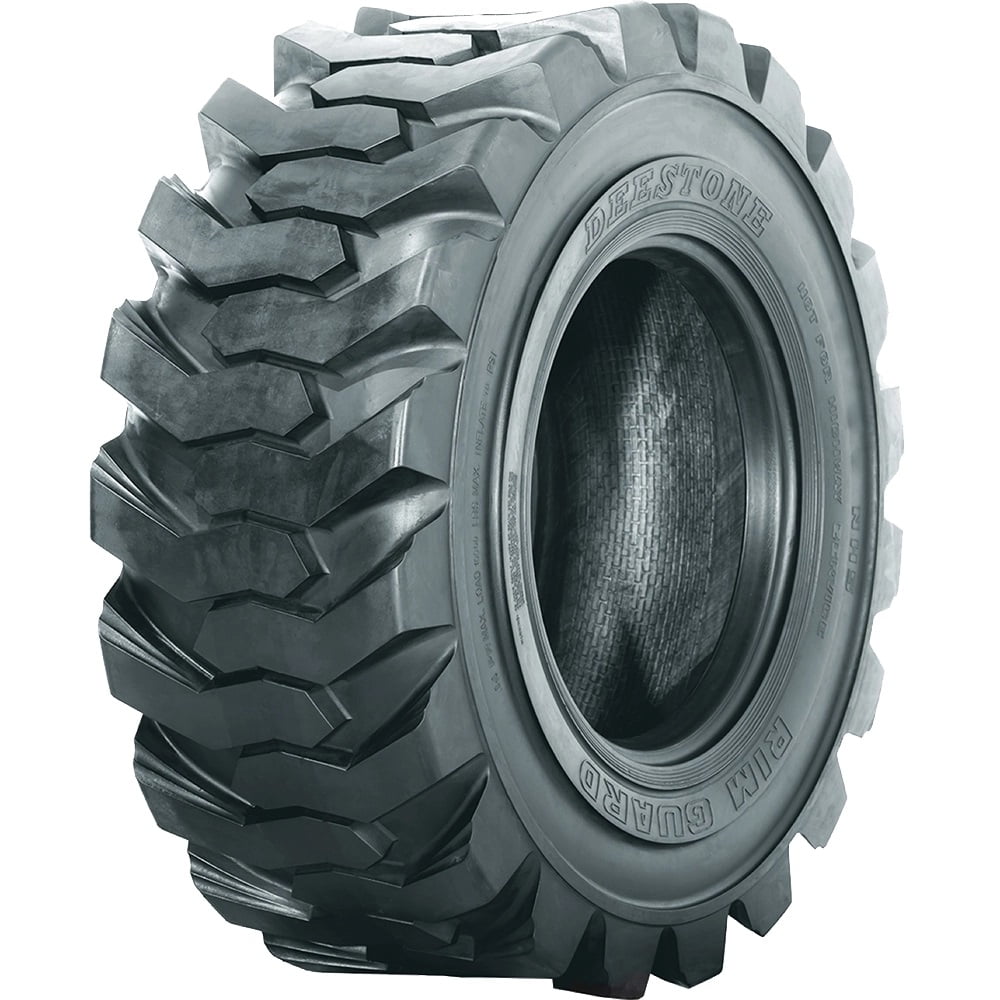 Deestone D304 Industrial Tire, Rim Guard, 27X10.50-15 103B, 8 Ply, All ...