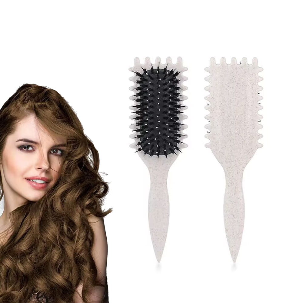 Deeyoung Professional Curly Hair Brush for Defined Curls, Curl Defining Brush for Natural Curly ...