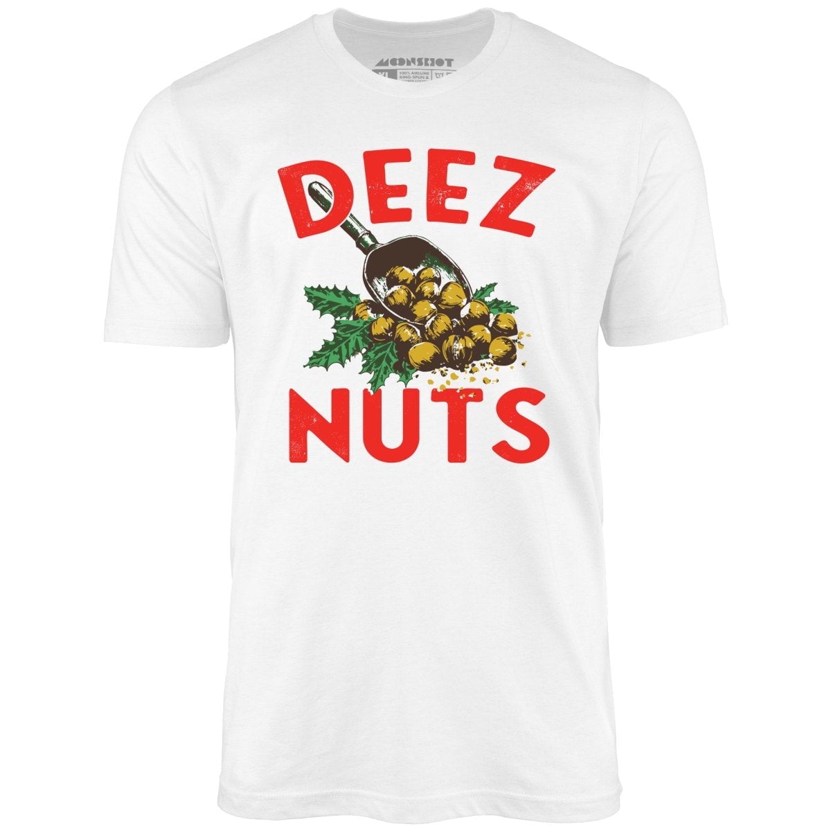 Deez Nuts Christmas T-Shirt - Hilarious and Festive Holiday Design ...
