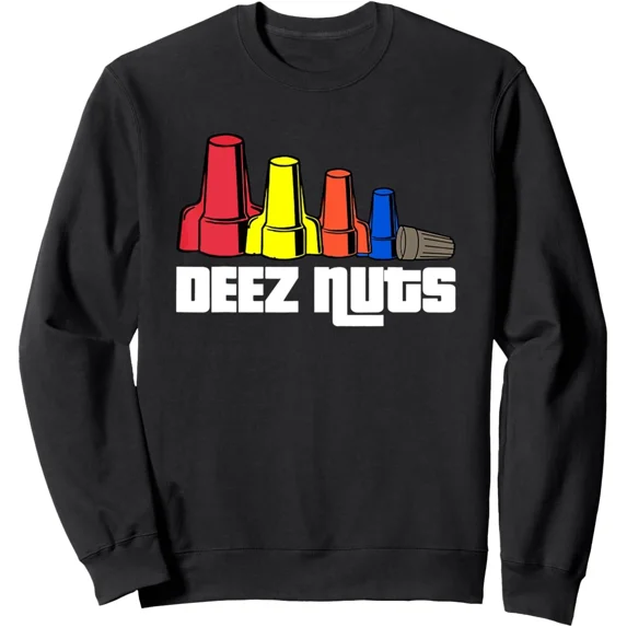 Deez Nuts Electrician Humor Gift For Men And Women Trades Work Joke ...