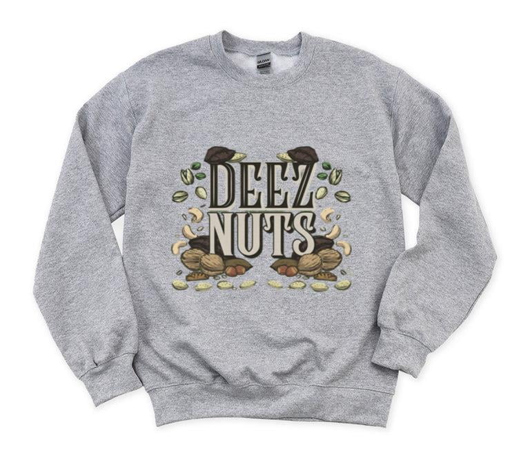 Deez Nuts Funny Sarcastic Immature Joke Squirrel Humor Graphic Cute ...