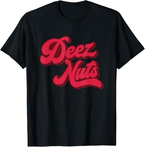 Deez Nuts Vintage Retro 1970s Look T-Shirt - Walmart.com