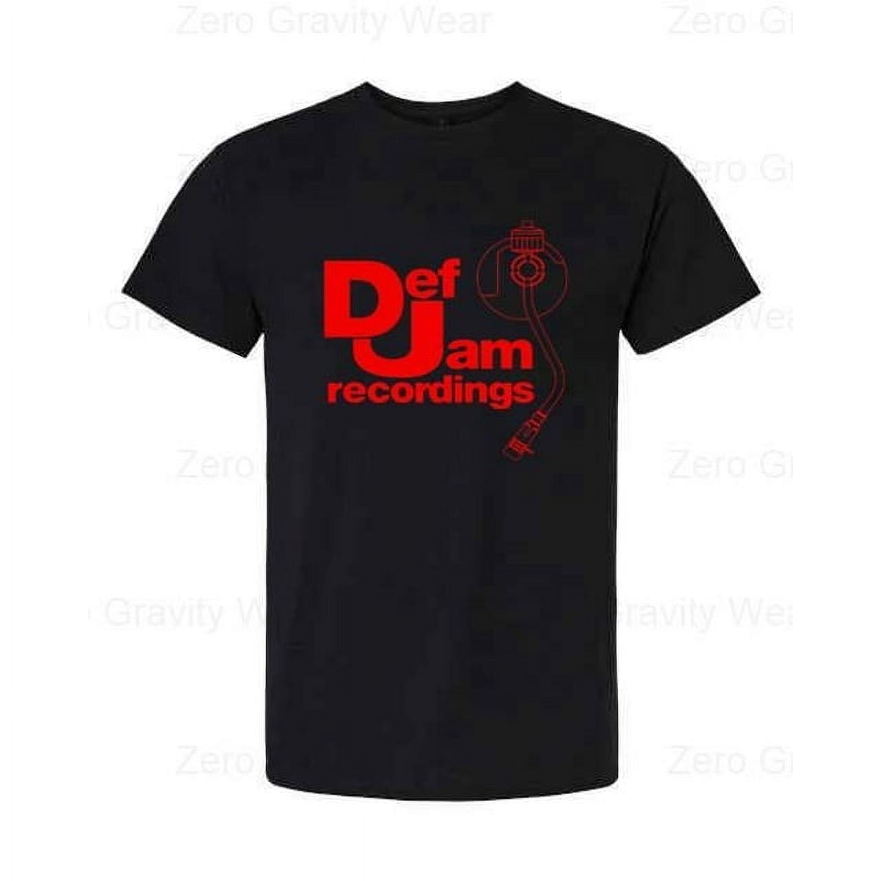 Def Jam Music Label Classic Hip Hop Fan Style Graphic Logo TShirt ...