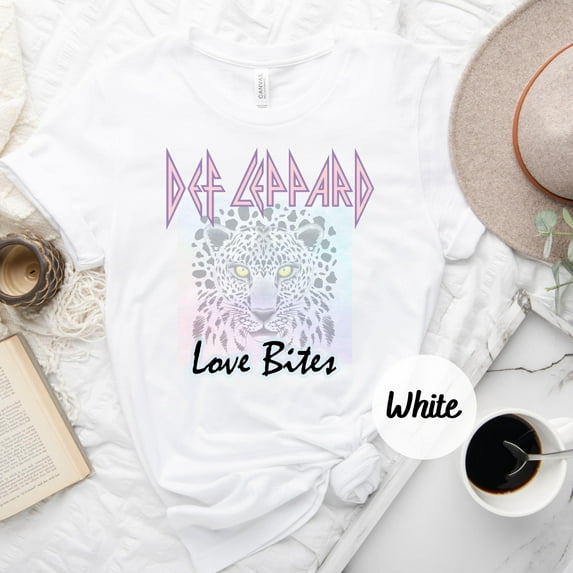 Def Lep.pard Love Bites Shirt, Band Shirt, Band Tee, Concert Shirt ...