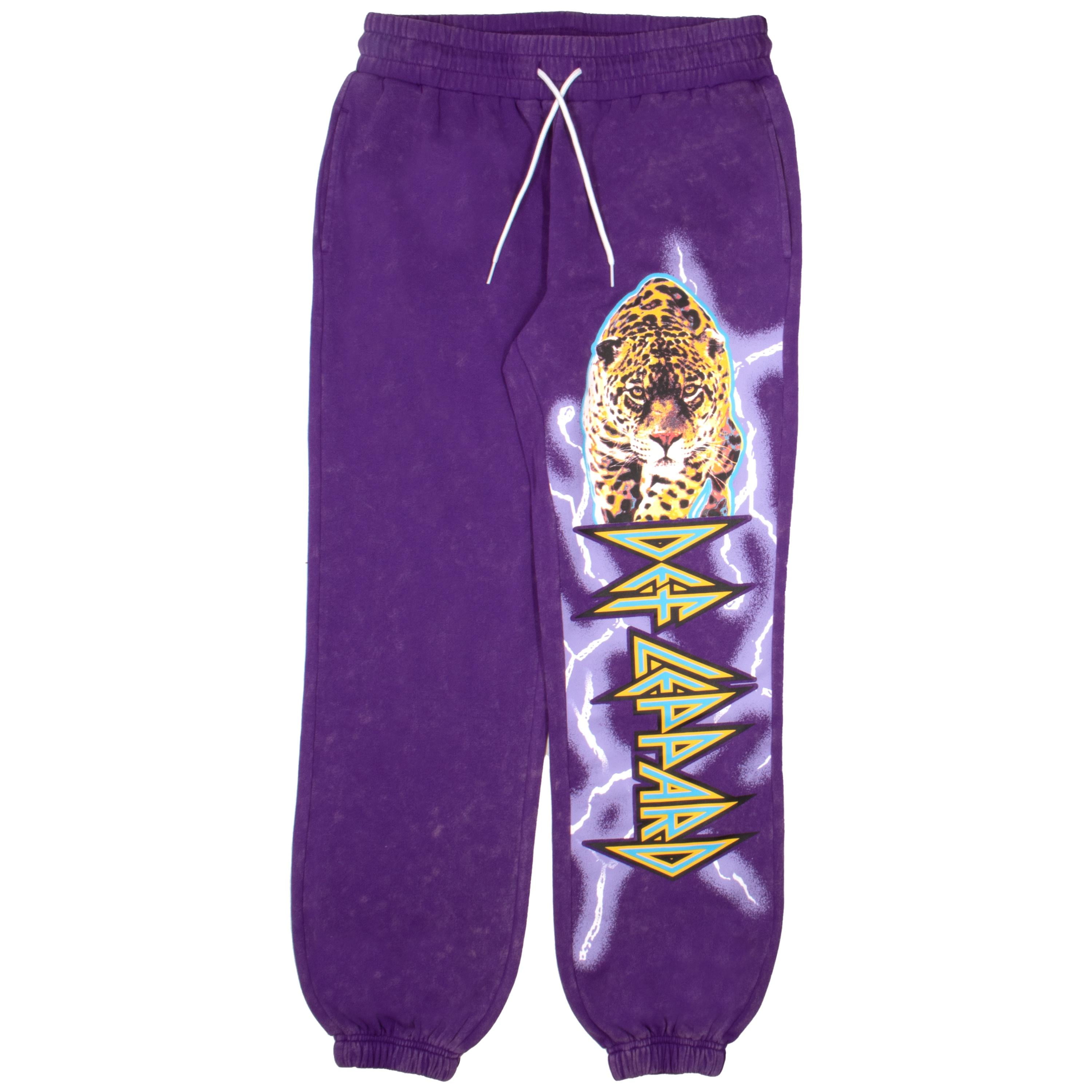 Def Leppard Womens Casual Comfort Drawstring Joggers, Active Sweatpants ...