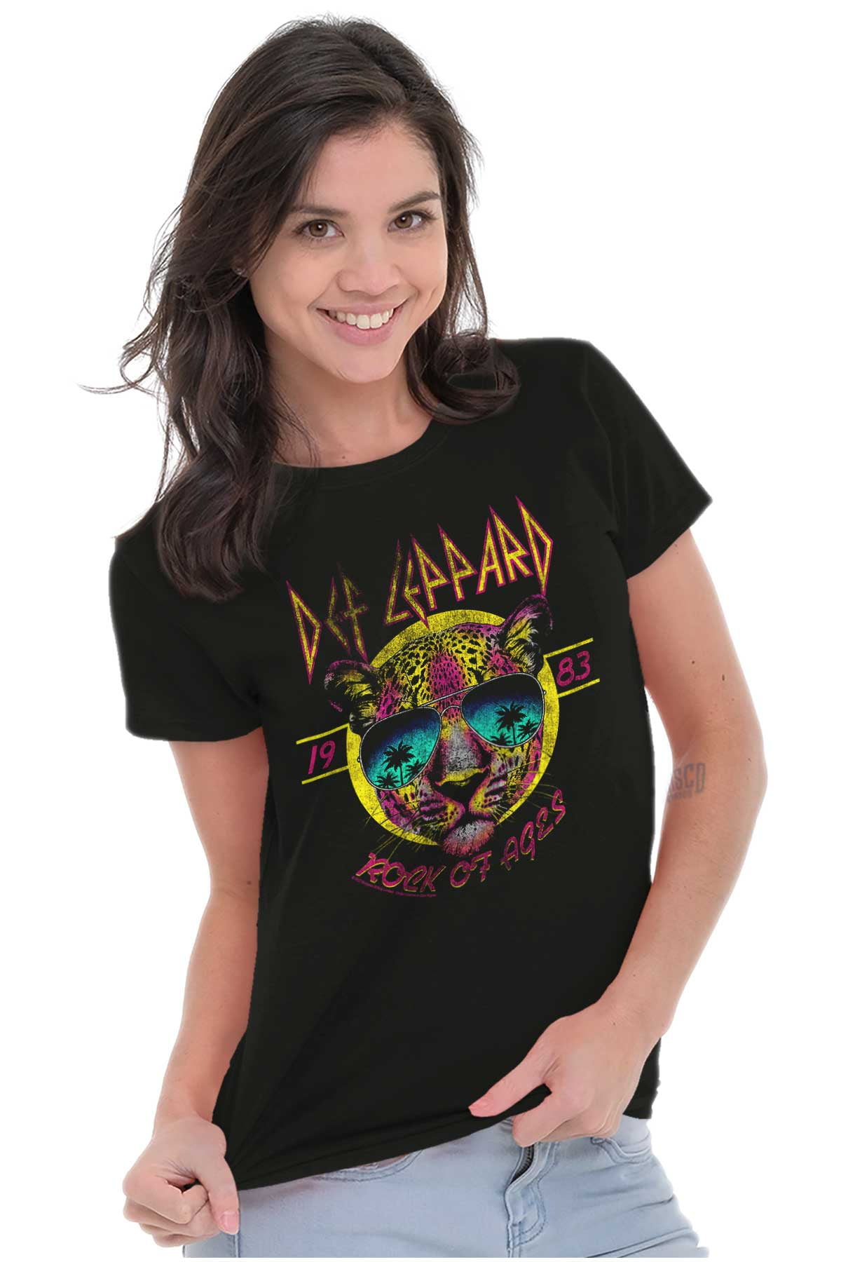 Def Leppard Love Bites Natural Adult T-Shirt - Walmart.com