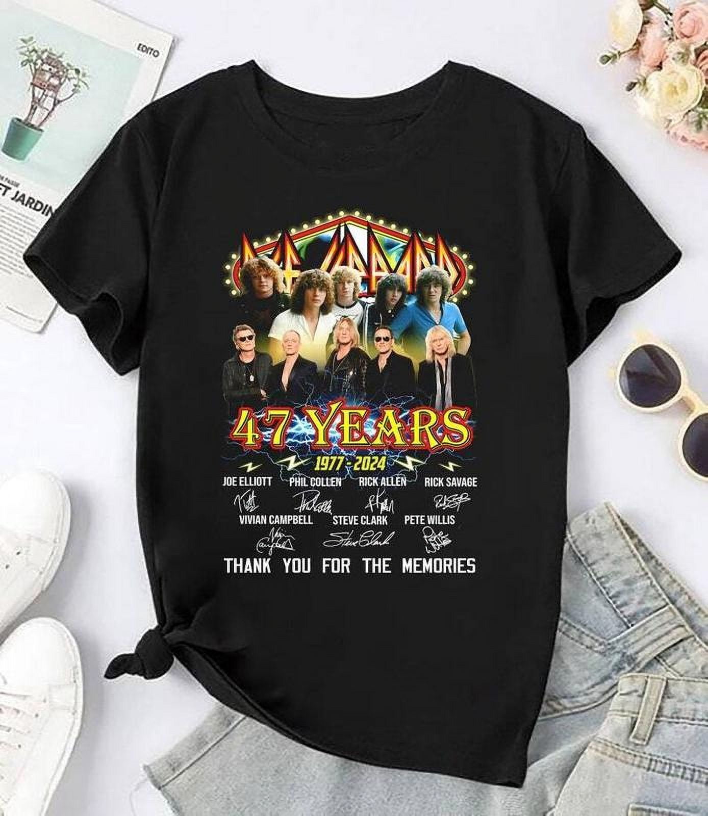 Def Leppard 47 Years Signature . Def Leppard Band . Def Leppard 90s ...