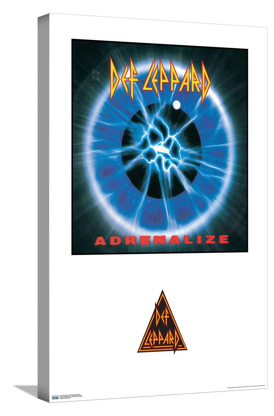 Def Leppard - Adrenalize Album Series Canvas Wall Poster, 14.725" x 22. ...