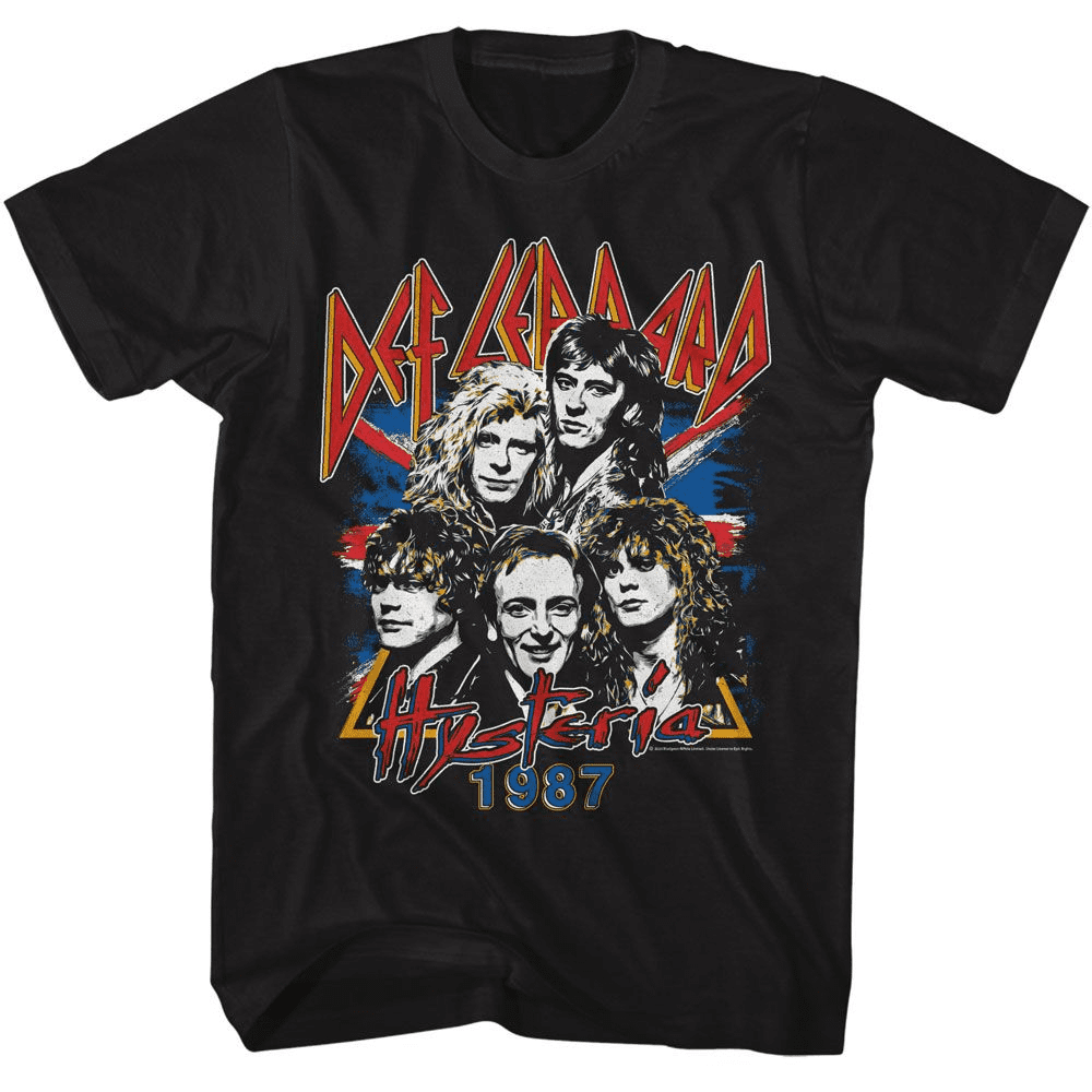 Def! Leppard! Aesthetic Graphic Wear – Relaxed Fit Retro Music Look ...