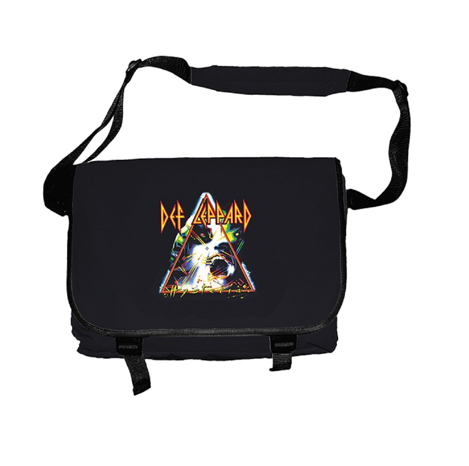 Def Leppard Hysteria Official New Black Messenger Bag - Walmart.com