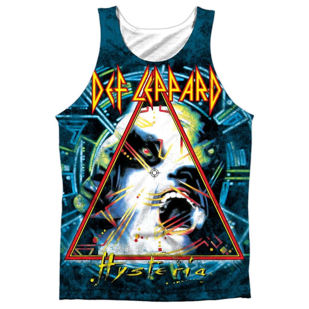 Def Leppard Men's Hysteria Mens Tank White - Walmart.com