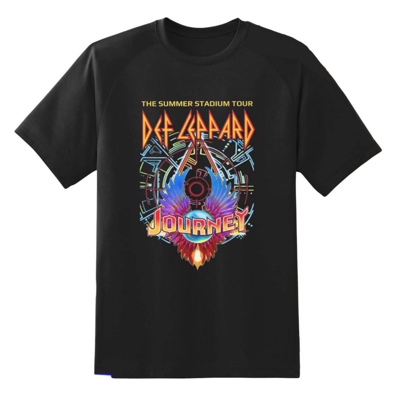 Def Leppard Journey The Summer Stadium Tour 2024 T-shirt - Walmart.com