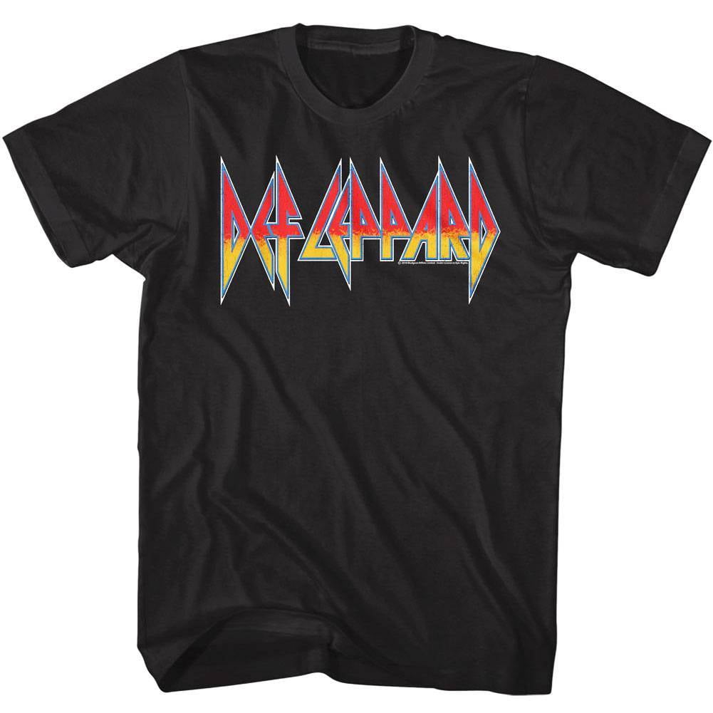Def Leppard Vintage Logo Men's T Shirt (Black, Adult4XL) - Walmart.com