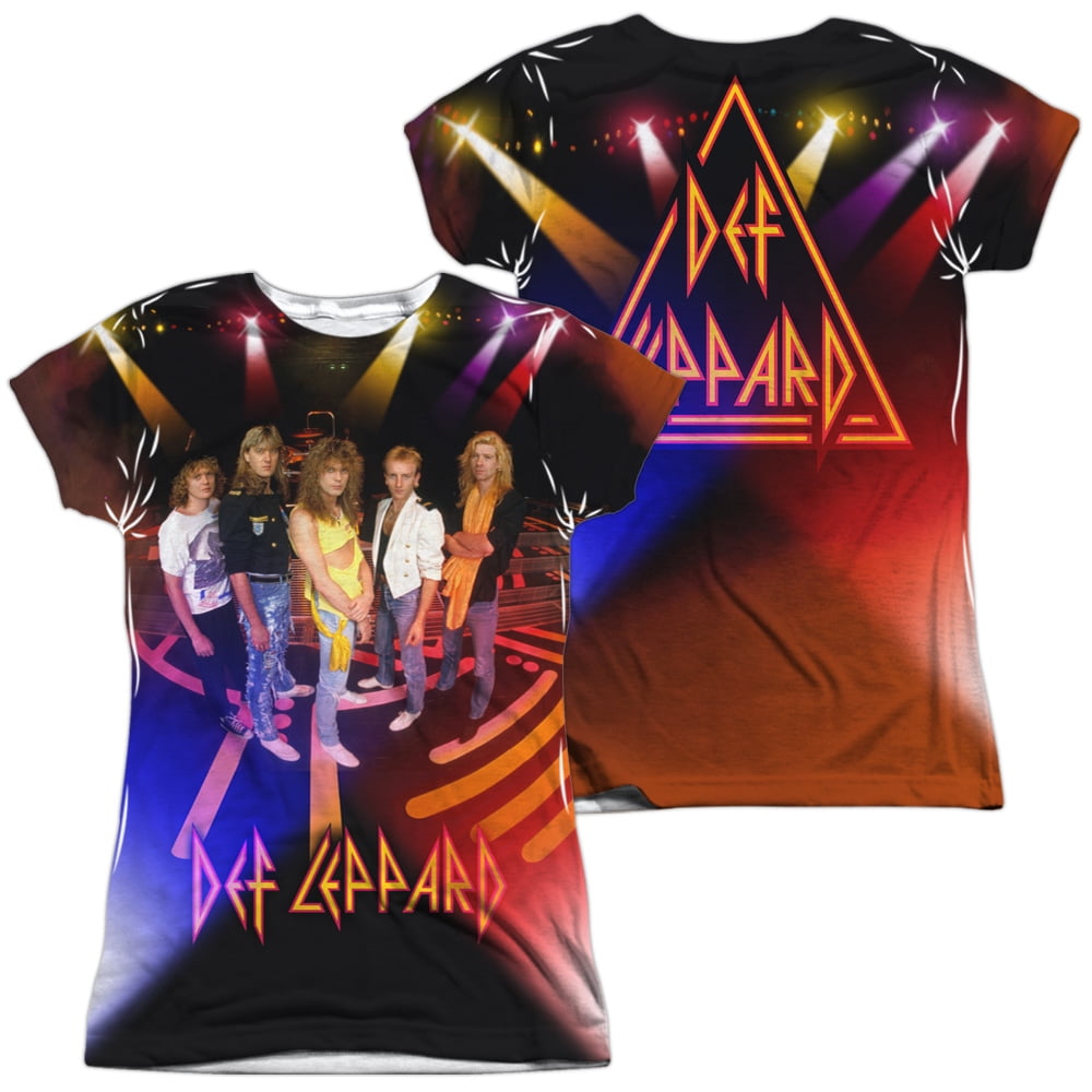 Def Leppard On Stage Girls Jr Sublimation White - Walmart.com