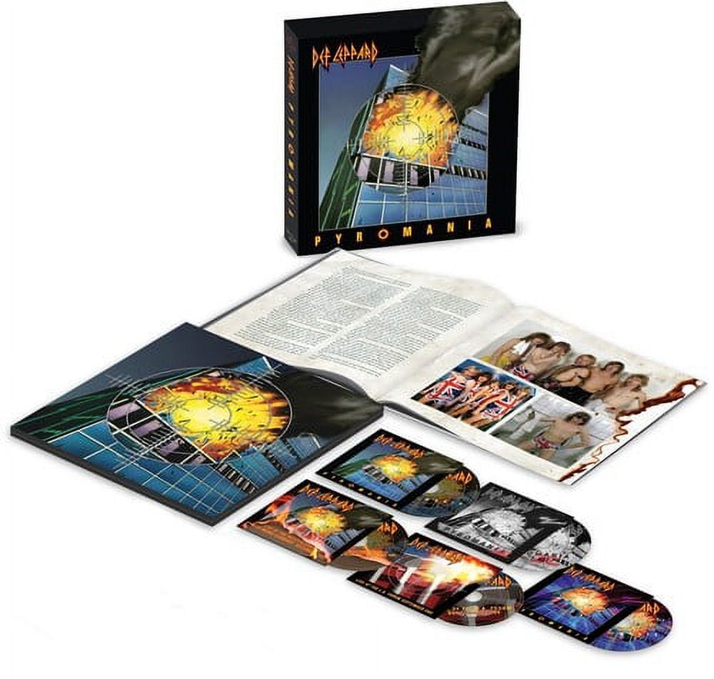 Def Leppard - Pyromania (40th Anniversary) [Deluxe 4 CD/Blu-ray] - Music & Performance - CD ...