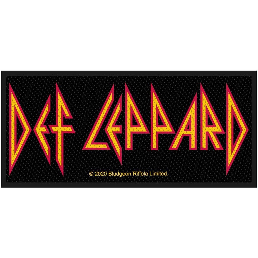Men's Def Leppard Logo Woven Patch - Walmart.com