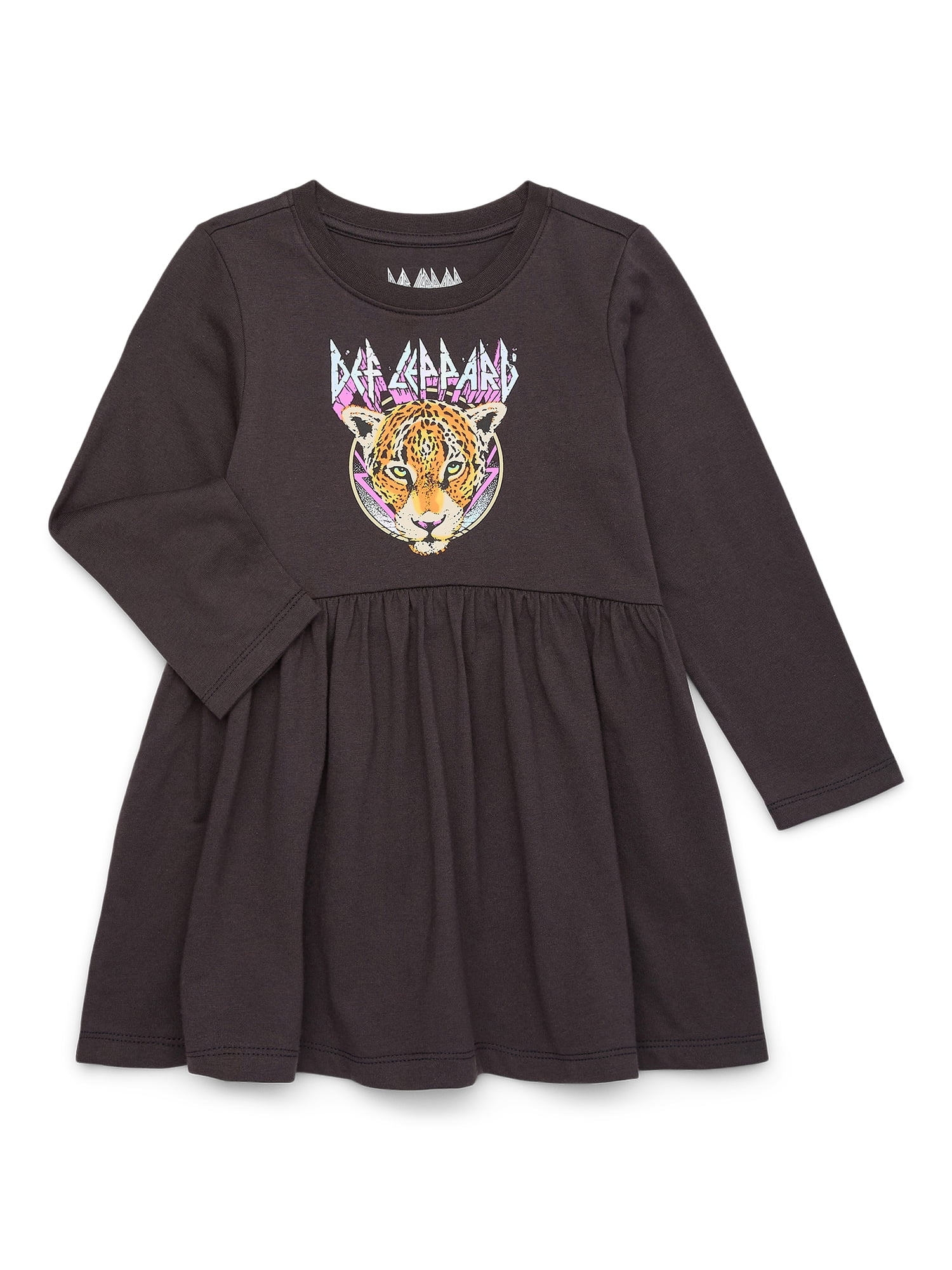 Def Leppard Toddler Girls Skater Dress, Sizes 12M-5T - Walmart.com