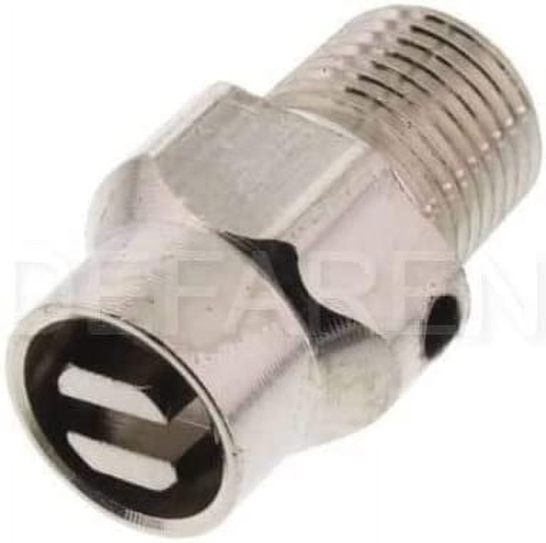 Defaren Durable Radiator Bleeding Valve, Electroless Nickel Plated, 5 ...