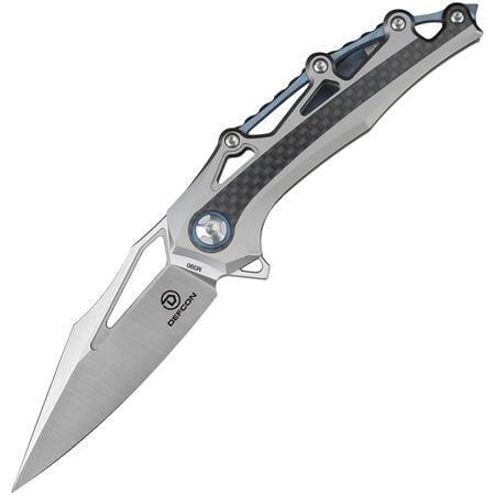 Defcon Blade Works 9393 Valkyrie Framelock Gray - Walmart.com