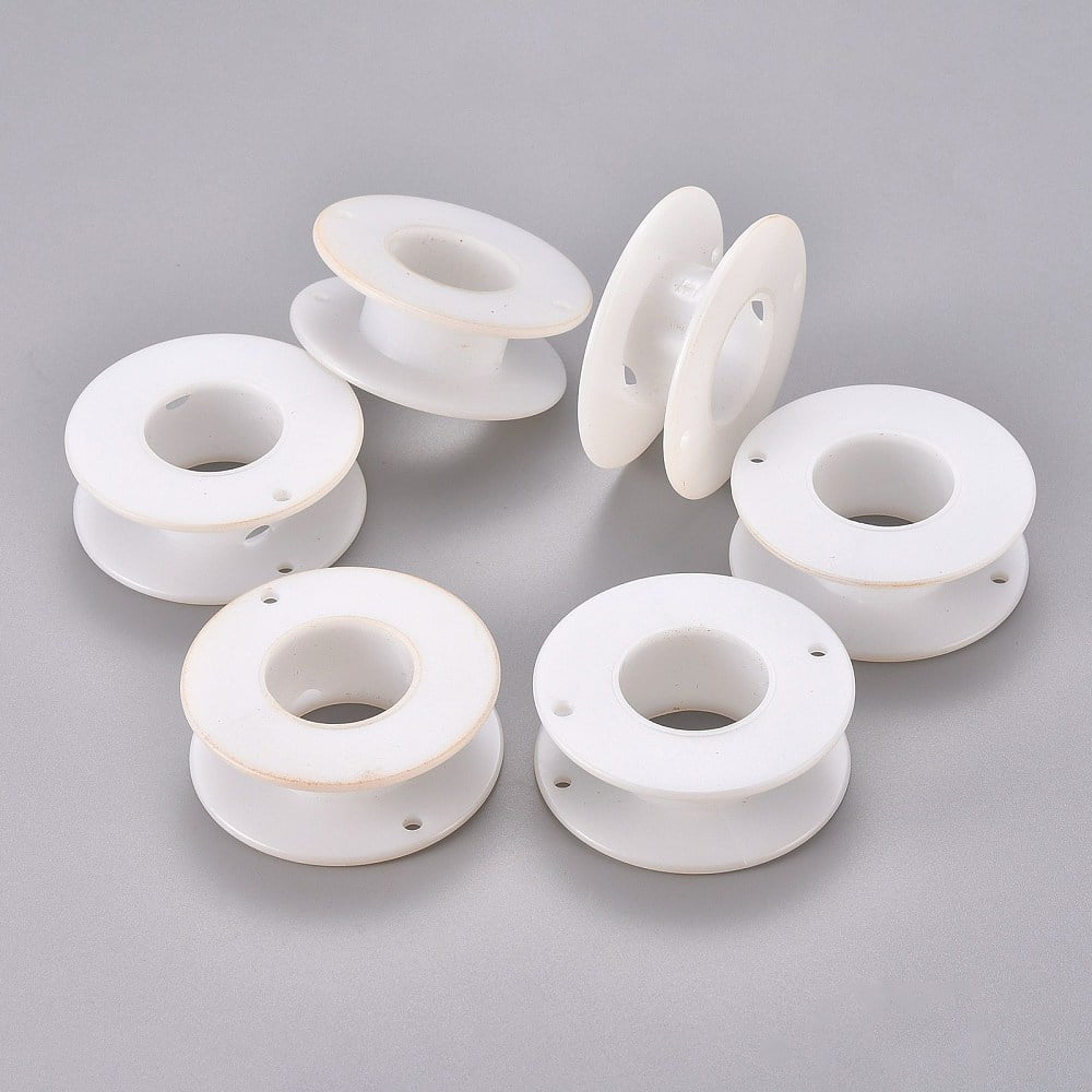 (Defective Closeout Sale: Yellowing) Plastic Spools For Beading Wire ...