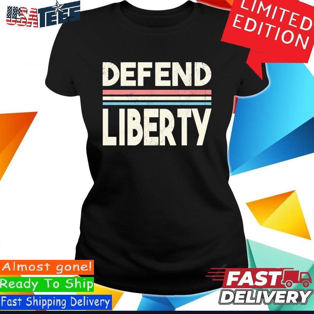Defend Liberty Retro Shirt - Walmart.com