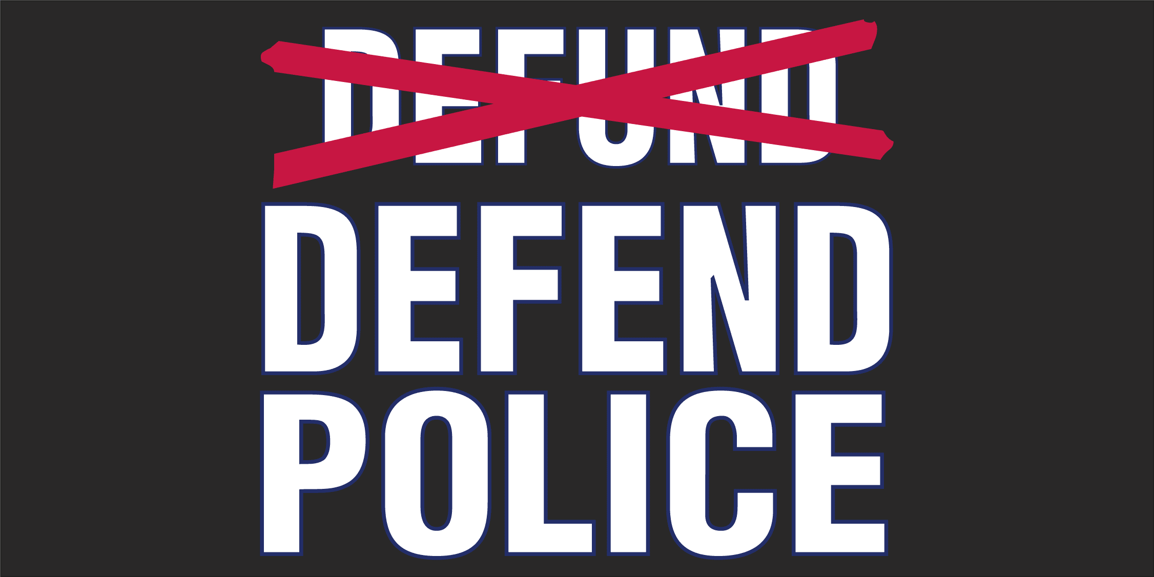 Defend Police Bumper Stickers 12 Pack - Walmart.com