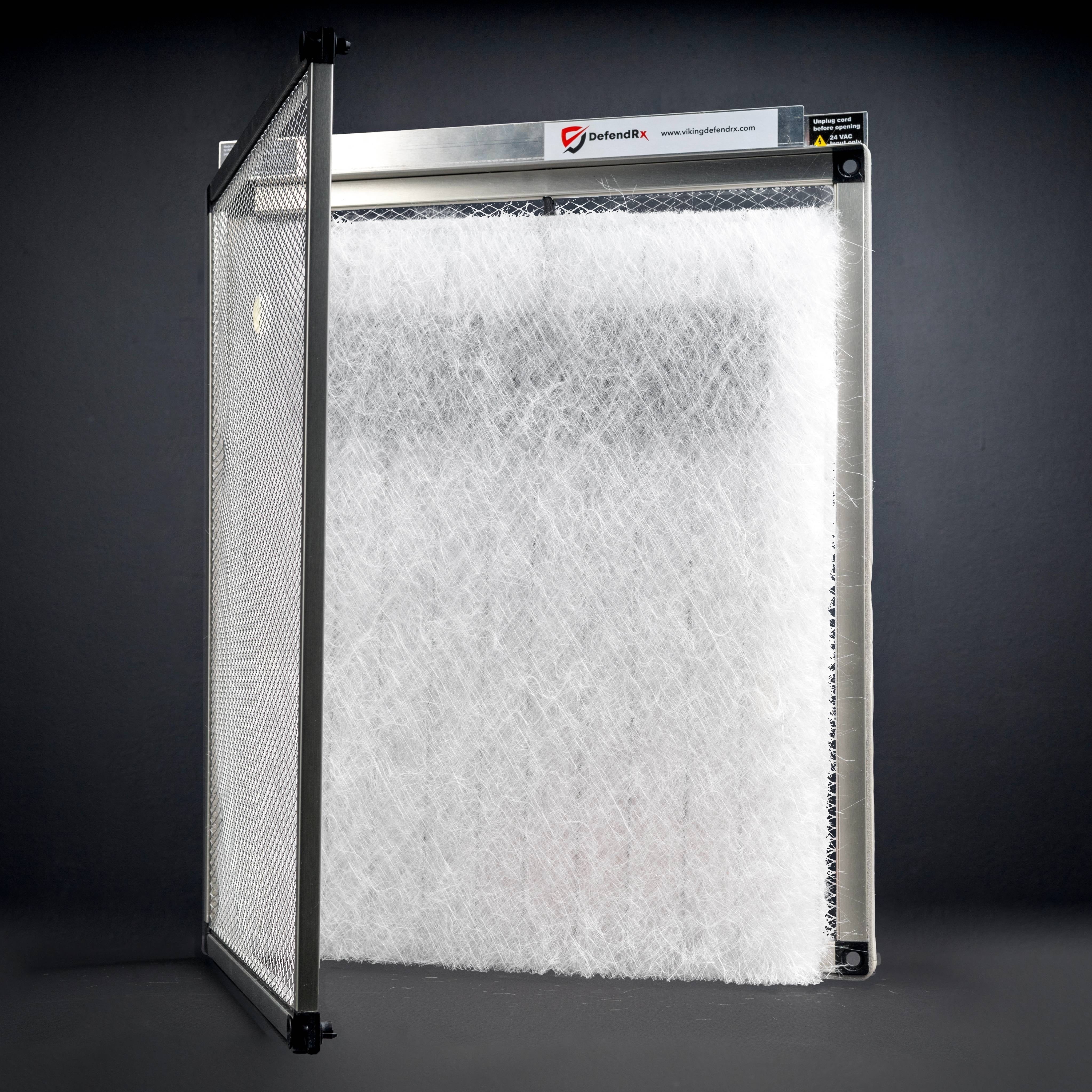 DefendRx Polarized Media AC Filter, 16x25x1, (Actual size 15 5/8 x 24 5 ...