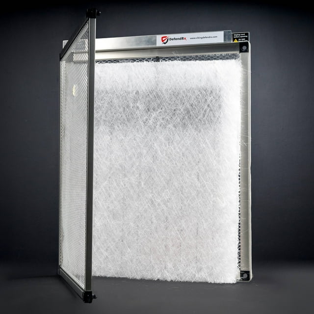 DefendRx Polarized Media AC Filter, 16x20x1, Actual (15 5/8 x 19 5/8 ...